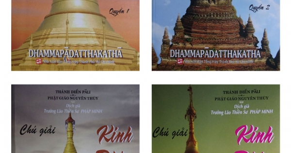 Combo Chú Giải Kinh Pháp Cú (Bộ 4 Cuốn) | Newshop.vn