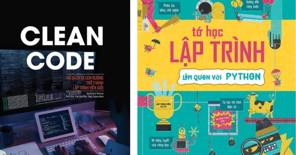 Combo Tớ Học Lập Trình - Làm Quen Với PYTHON + Clean Code (Bộ 2 Cuốn ...