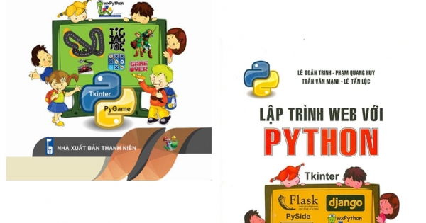Combo Lập Trình Game Với Python Lập Trình Web Với Python Bộ 2 Cuốn
