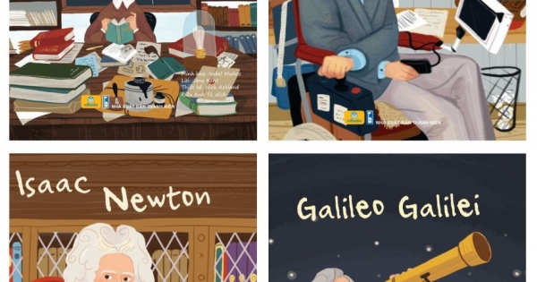 ND - Combo Sách Danh Nhân - Về Khoa Học, Vũ Trụ: Albert Einstein ...